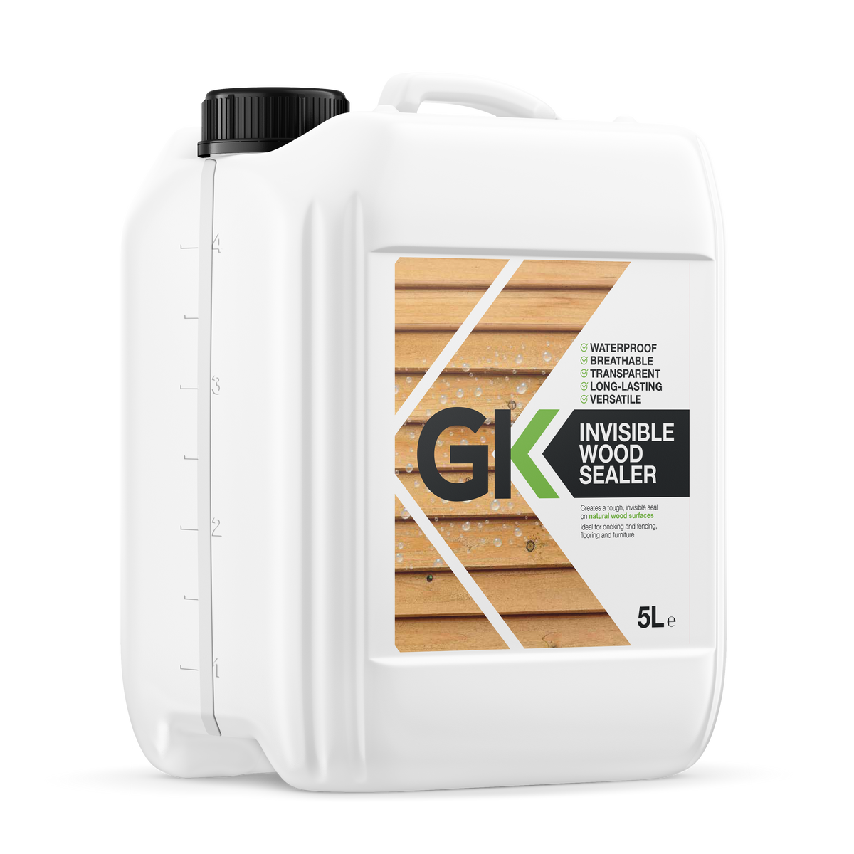 GK Invisible Wood Sealer 5Ltr | Waterproof Wood Sealer – GK Products UK